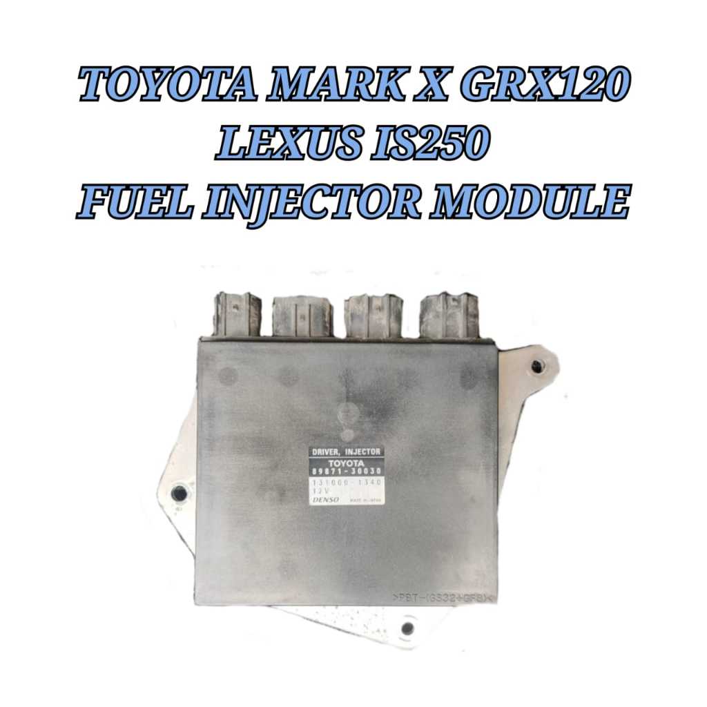 🇯🇵🇯🇵 Driver Injector Control / ECU Toyota Mark X GRX120 Lexus IS250 ...