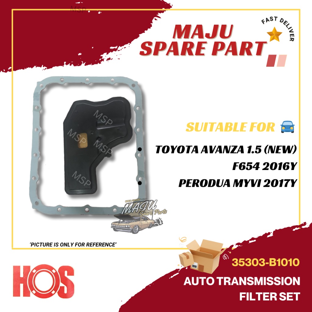 MSP TOYOTA AVANZA 1.5 F654 2016Y/PERODUA MYVI 2017Y AUTO TRANSMISSION ...