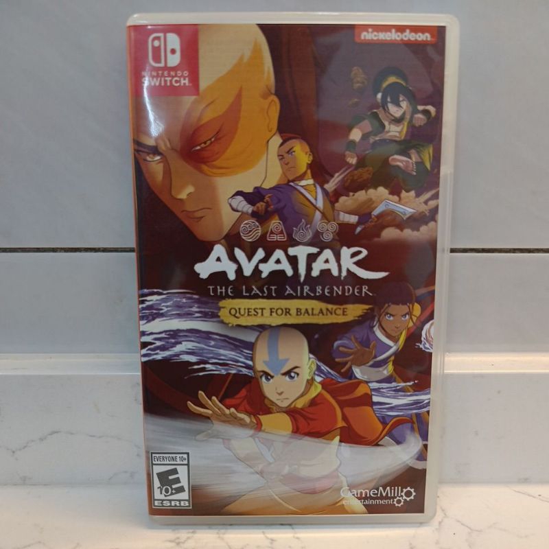 *Free shipping + USED* Nintendo Switch Avatar : The Last Airbender ...