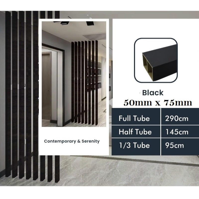 Bulk 8pcs WPC Column Divider Tube Corner L Wall Flutted Vinyl Floor ...