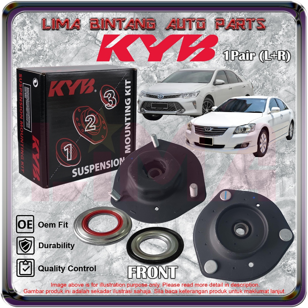 ( 1Pair ) Toyota Camry ACV40 ACV41 ACV50 ASV50 ACV51 Front Absorber Top ...
