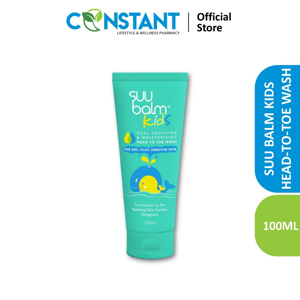 Suu Balm Kids Dual Soothing & Moisturising Head-to-Toe Wash 100ml | Shopee Malaysia