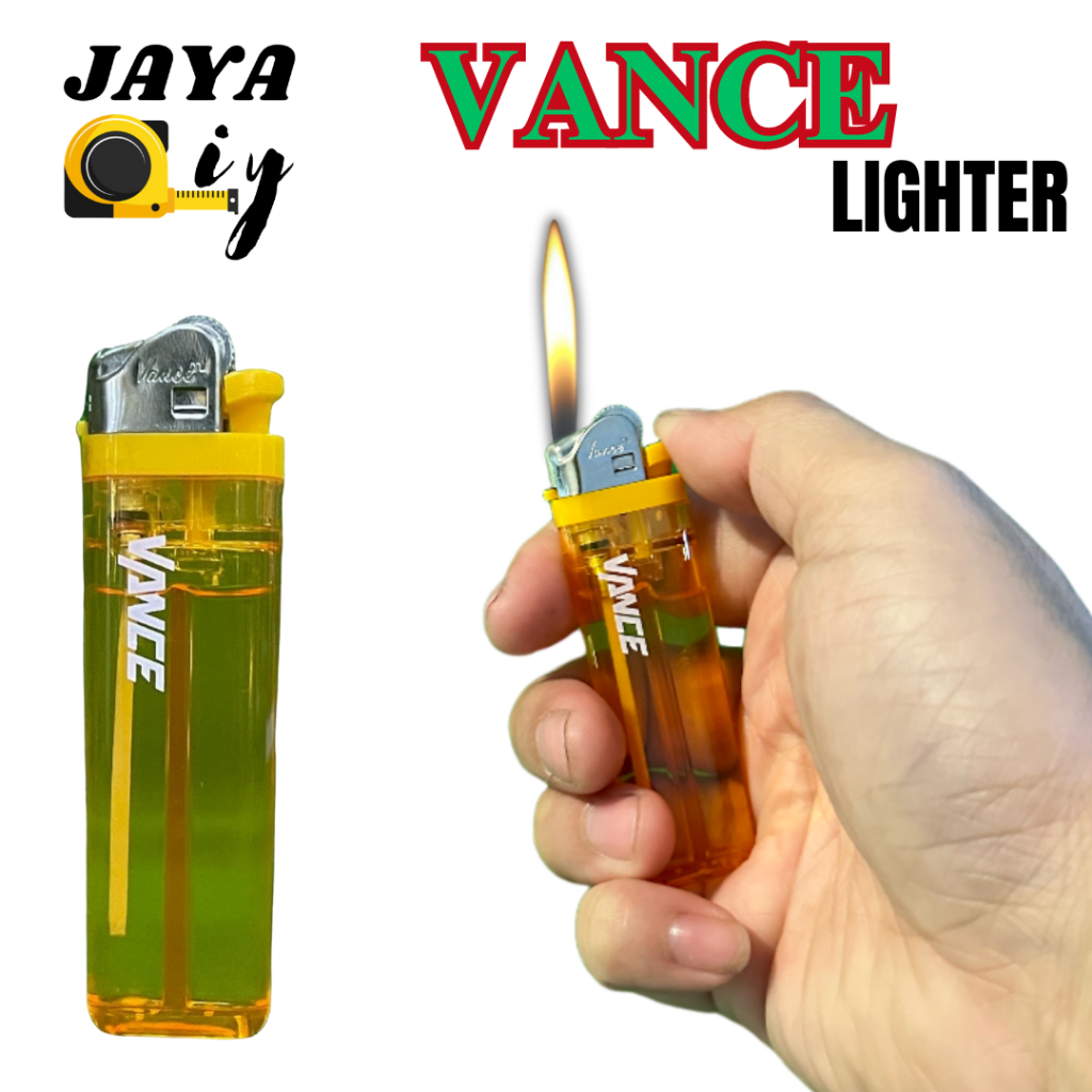 VANCE lighter 1pc 100% original random colour pemetik api jet frame ...