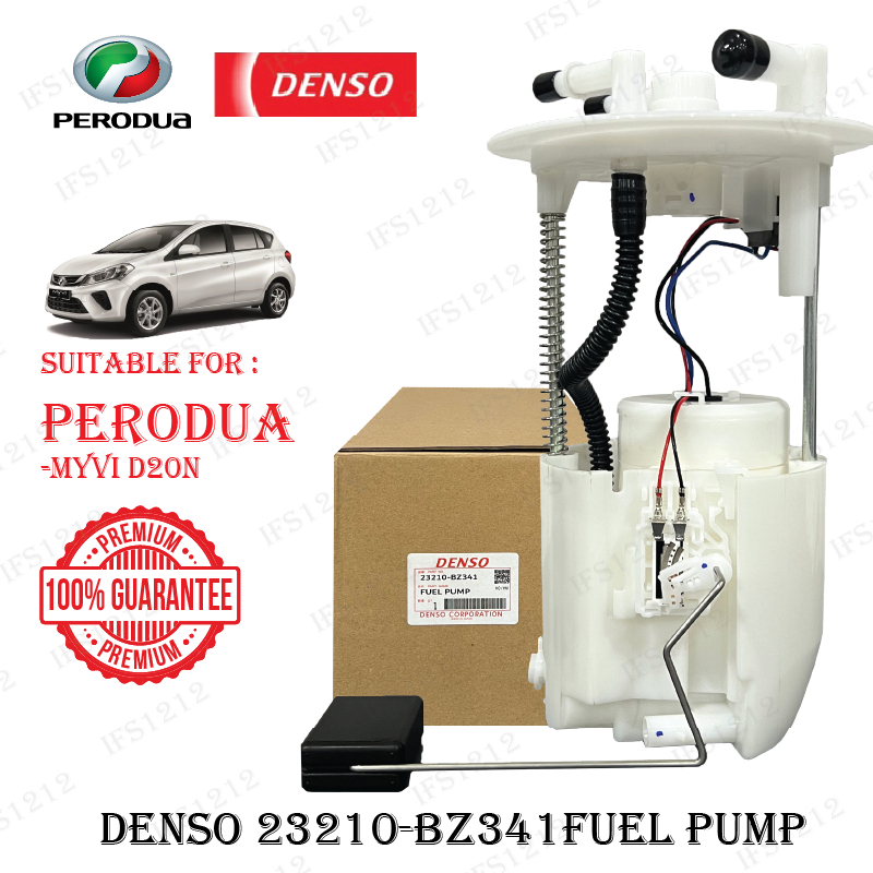 🇲🇾ORI NEW🔥DENSO FUEL PUMP PERODUA MYVI D20N 2018-2024 23210-BZ341 ...