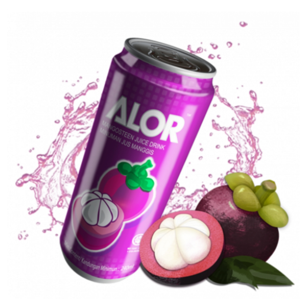 ALOR Mangosteen Juice RTD ( 6 Cans/Pack) | Shopee Malaysia