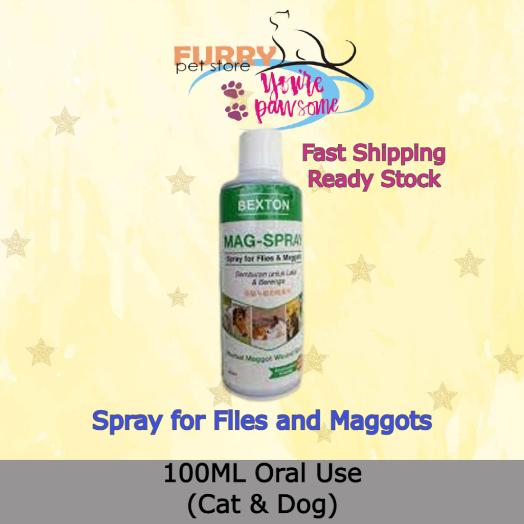 BEXTON Mag-Spray (AEROSOL) Spray for Flies and Maggots for Pet - 400ml ...
