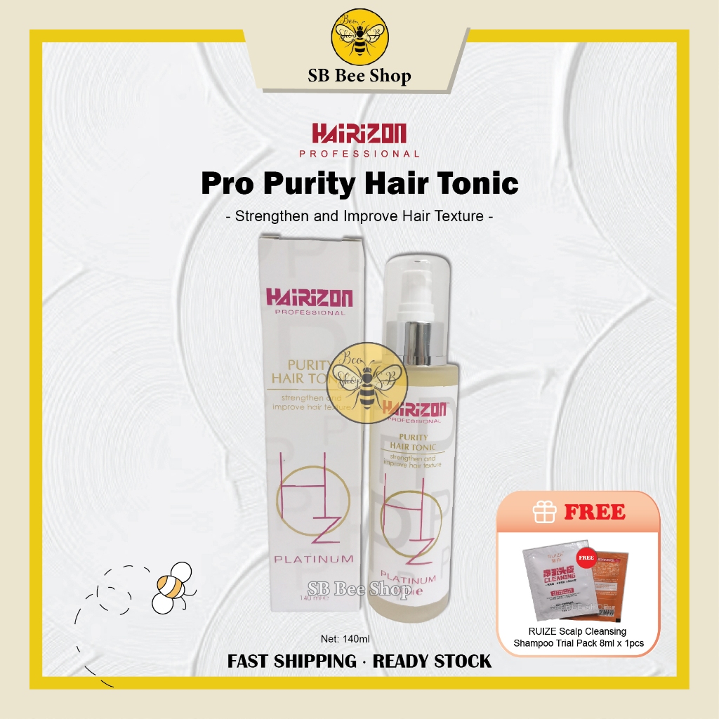 Hairizon Pro Purity Hair Tonic 140ml - Free RUIZE Scalp Cleansing ...