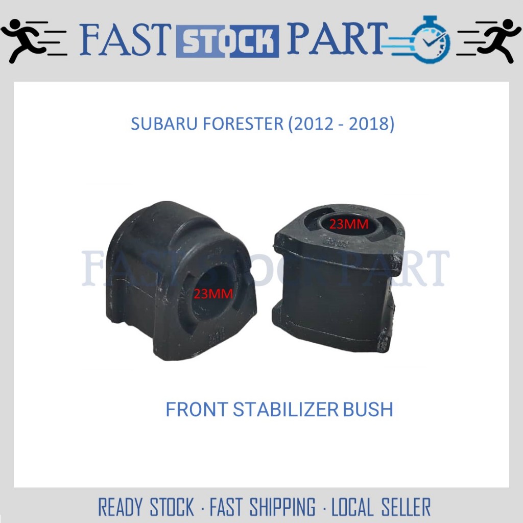 1SET 2PCS FRONT STABILIZER BUSH RUBBER 23MM - 20414SG000 SUBARU ...