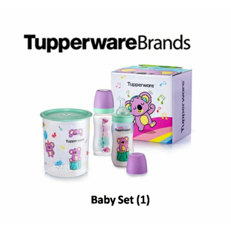 Tupperware Baby Set / Set Botol Susu Baby | Shopee Malaysia