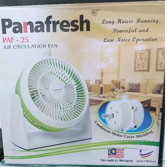 PANAFRESH ELECTRIC DESK FAN CYCLONE FAN(READY STOCK) | Shopee Malaysia