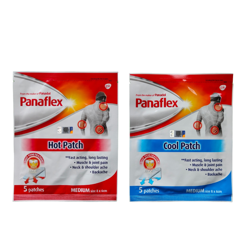 PANADOL PANAFLEX PATCH HOT/COOL 5'S | Shopee Malaysia