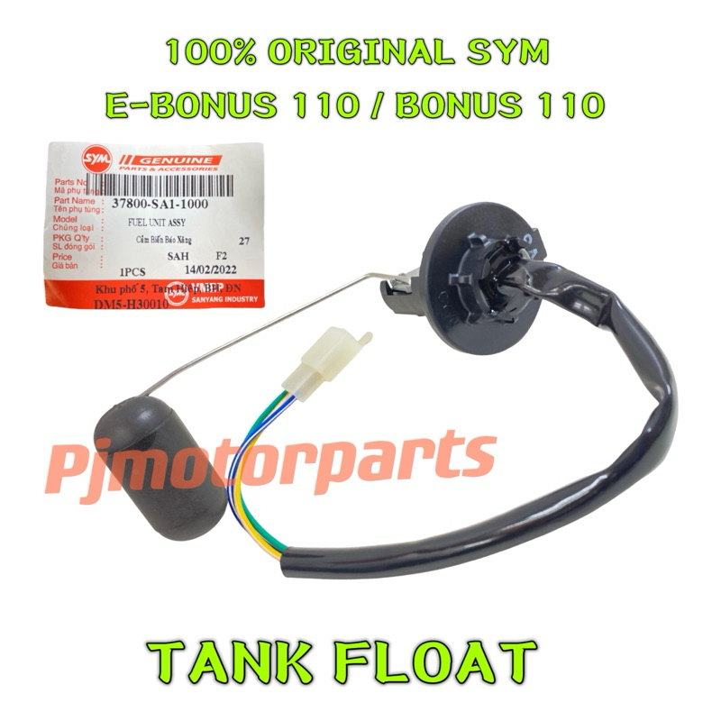 SYM E-BONUS 110 / BONUS110 ( 100% ORIGINAL SYM ) TANK FLOAT FUEL UNIT ...