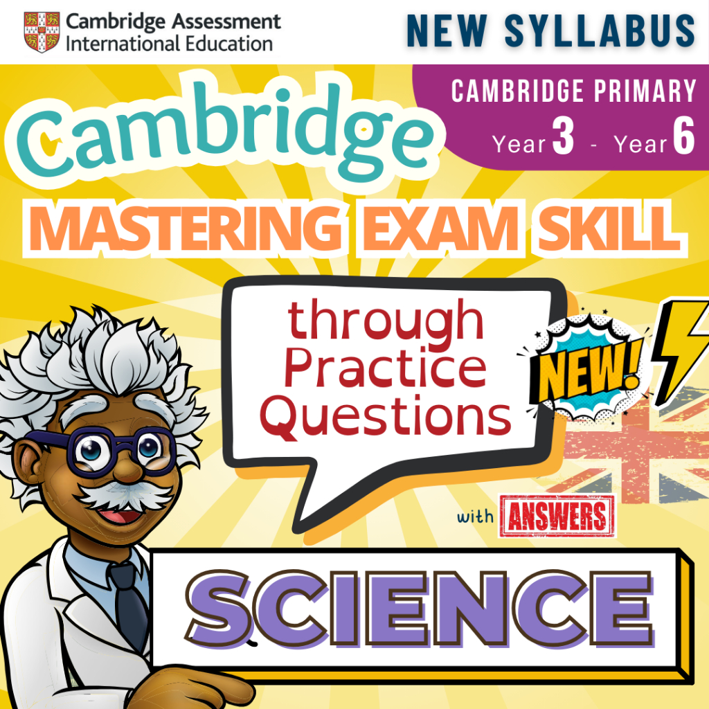 19P Latest Cambridge Primary Science Worksheets + Answer Year 3 Year 4 ...