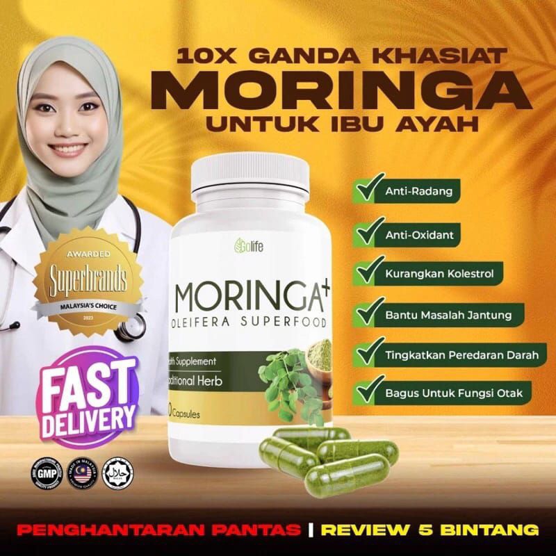 PROMOTION‼️ (Post Today) [GO LIFE] MORINGA CAPSULE EXTRACT| 100% ...