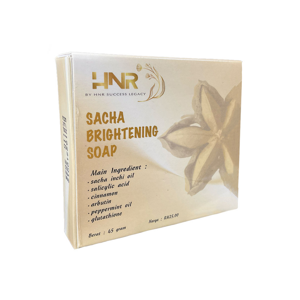 HNR SACHA INCHI BRIGHTENING SOAP | Shopee Malaysia