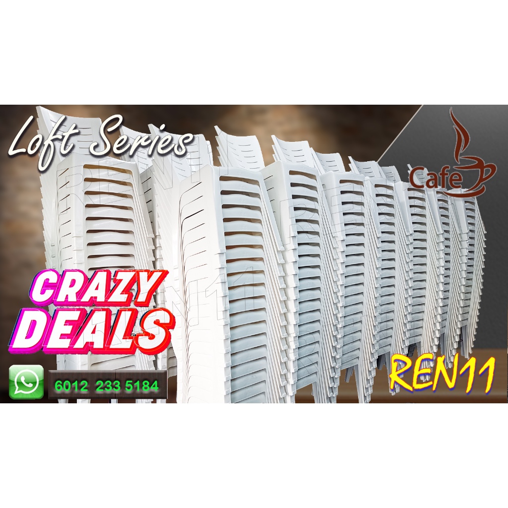 3v El701 Plastic Chair,Design Chair,kerusi makan ,Cafe Chair,Dining ...
