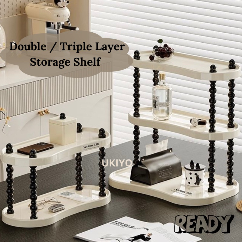 UKIYO [NEW] Double / Triple Layer Organizer | Multi-tiered Storage ...