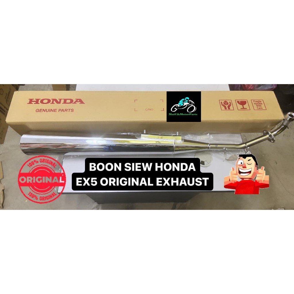 HONDA EX5 HIGH POWER EX5 DREAM EXHAUST PIPE Ekzos (100% Original HONDA GENUINE PART) / EX5 HIGH ...