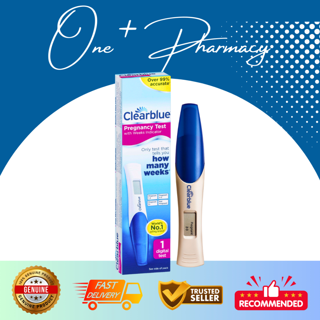 Clearblue Digital Pregnancy Test (with weeks indicator) | Shopee Malaysia