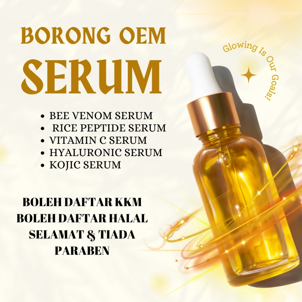 [SERUM MUKA 10X BOOST ] Cerah Putih Face Serum Anti-Aging Pore ...