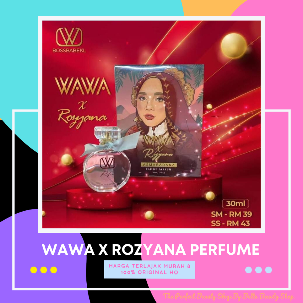 ⚠️ 💯% ORIGINAL HQ PALING VIRAL 2024>> WAWA X ROZYANA PERFUME KEMBALI ...