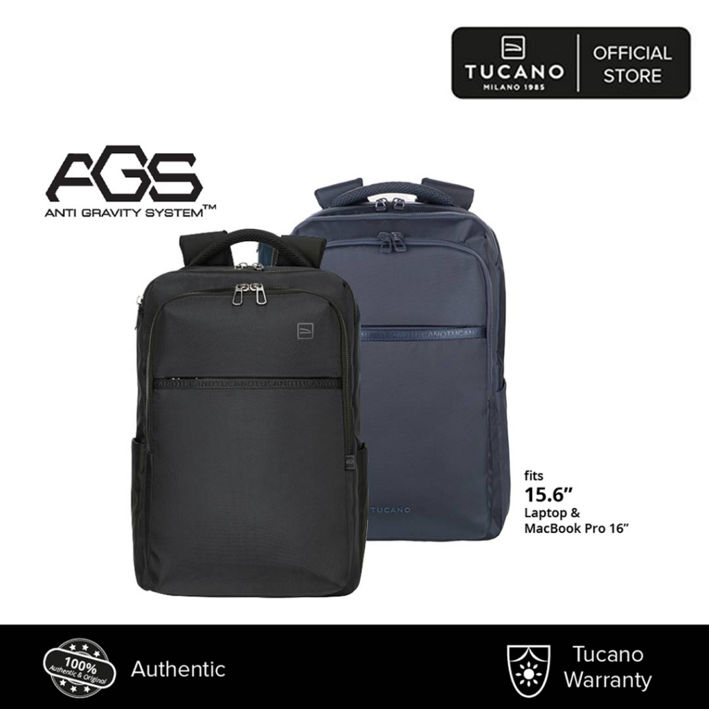 Tucano MARTE GRAVITY Backpack with AGS for Dell / Asus / Acer / Lenovo ...