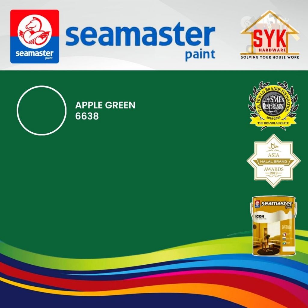 SYK Seamaster Paint Icon High Gloss Finish 4900 5L Metal Wood Paint Cat ...