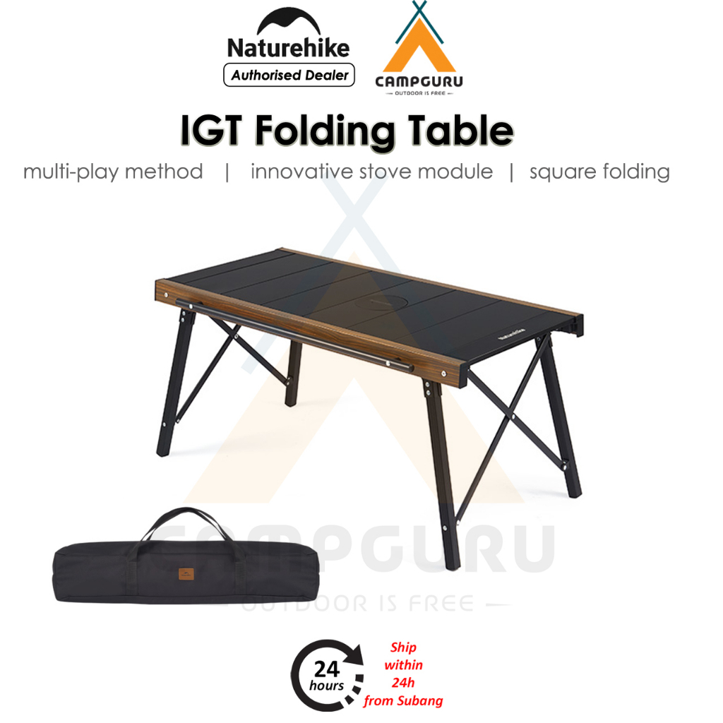 Naturehike IGT Modular Foldable Camping Table Innovative Stove Module Multi Combination Portable ...