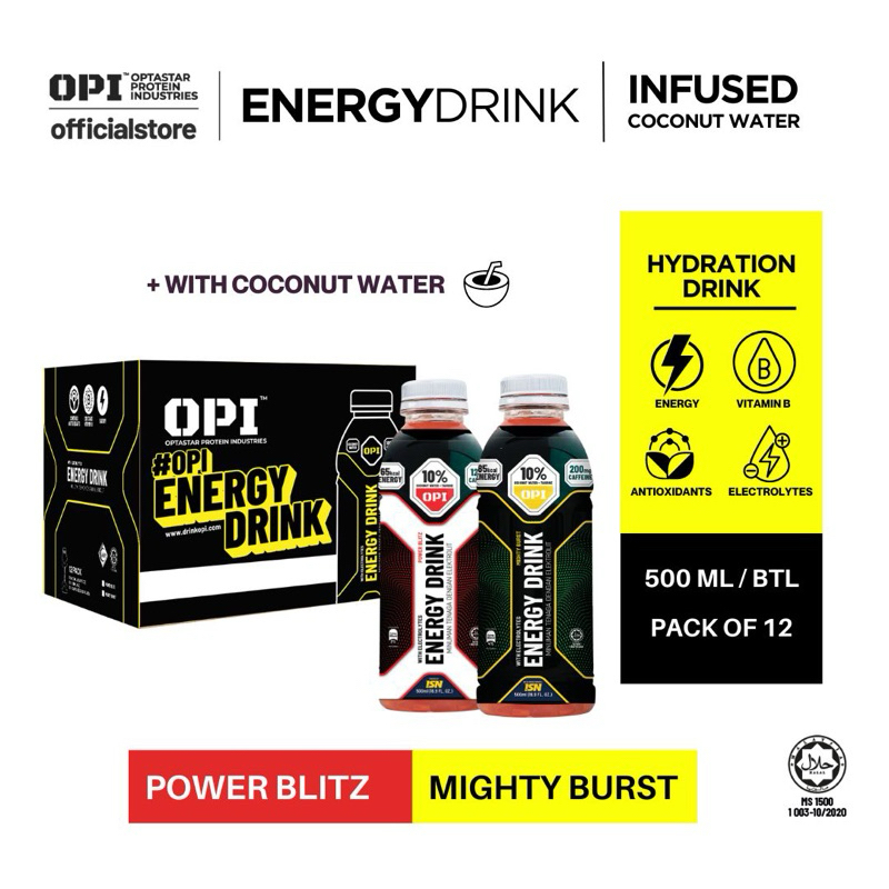 Unleash Your Energy Ledakan Tenaga Anda dengan OPI Energy Drink Power ...