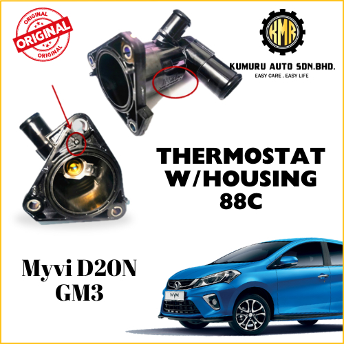 (1@pc) Original Thermostat with Housing Perodua Myvi D20N MG3 2018 ...