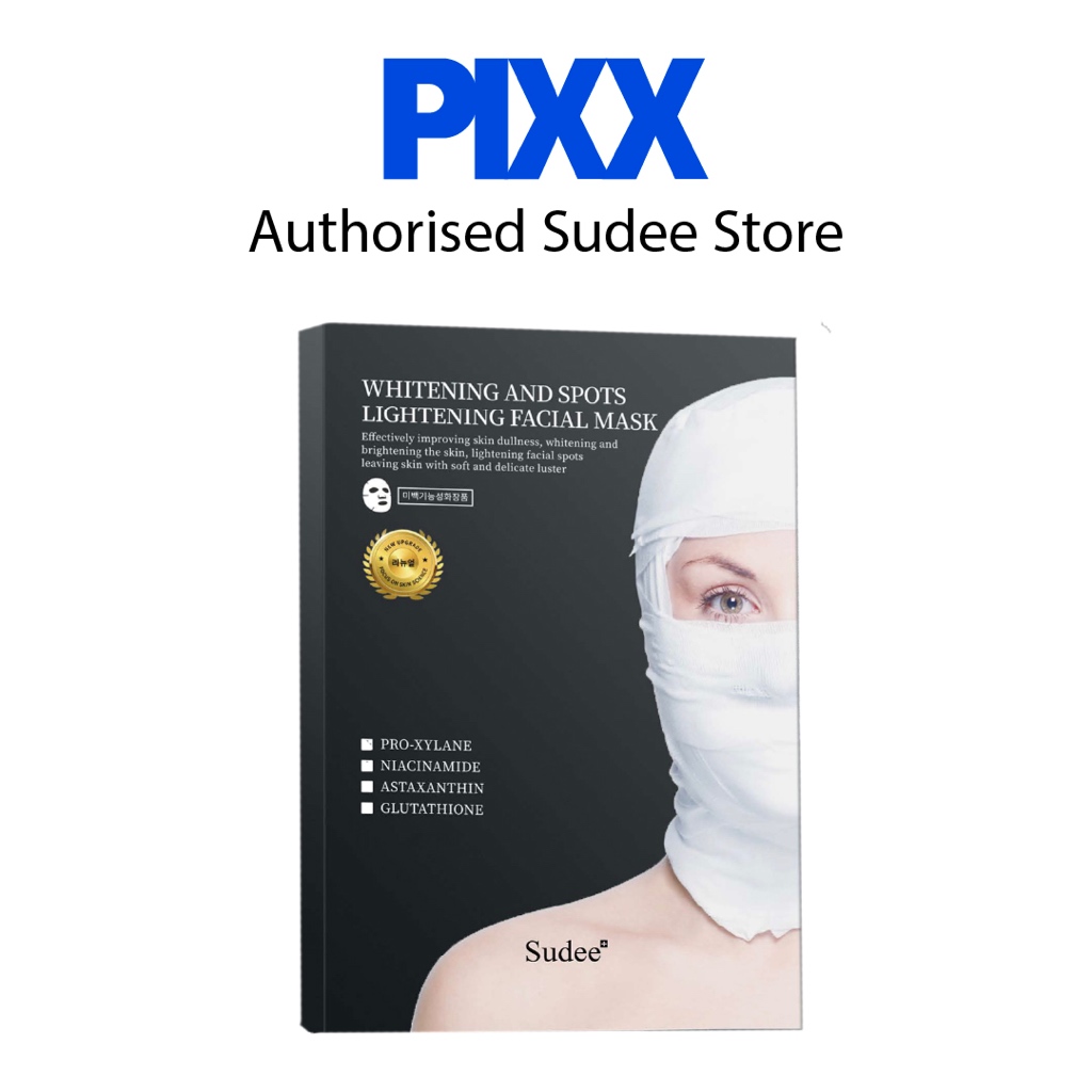 Sudee Whitening And Spots Lightening Facial Mask | Shopee Malaysia