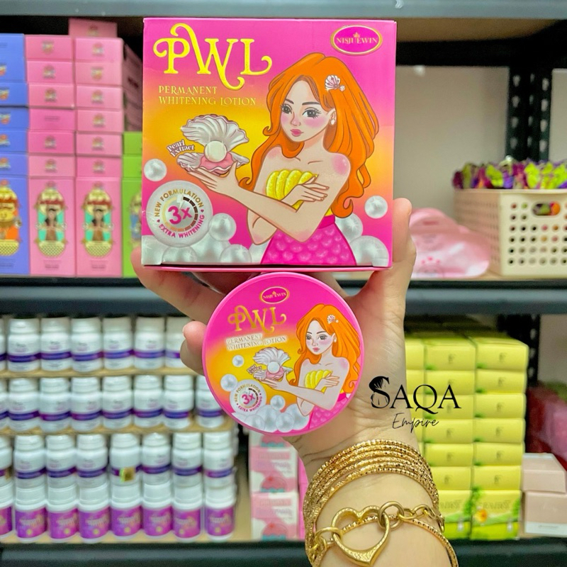 PWL PERMANENT WHITENING LOTION 50g BY NISJUEWIN | Shopee Malaysia