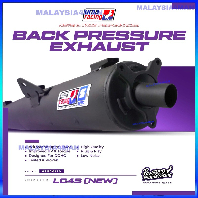 UMA RACING 135LC FI LC135 V1 V2 V3 V4 V5 V6 V7 V8 LC5S RACING EKZOS ...