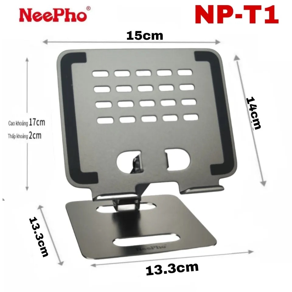 NeePho NP-T1 Metal Material Tablet Laptop stands holder Foldable Laptop ...
