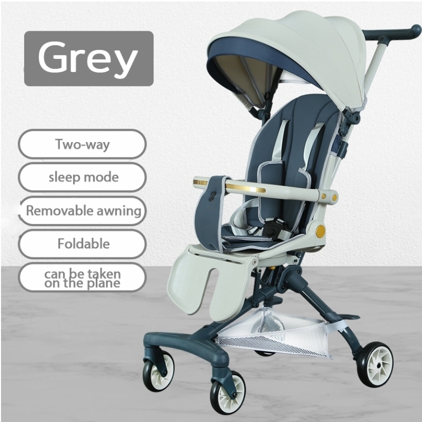 Baby Stroller Travel Cabin Compact Foldable Lightweight Newborn Trolley ...