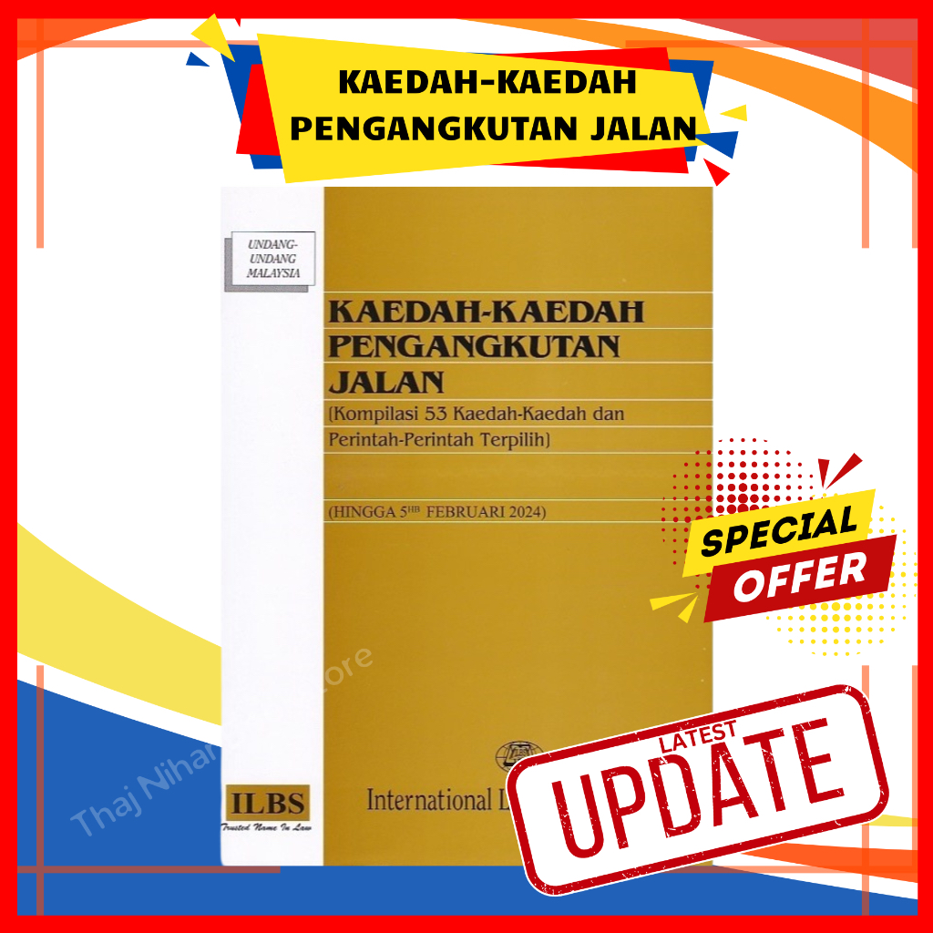 Kaedah-Kaedah Pengangkutan Jalan [Kompilasi 52 Kaedah-Kaedah dan ...