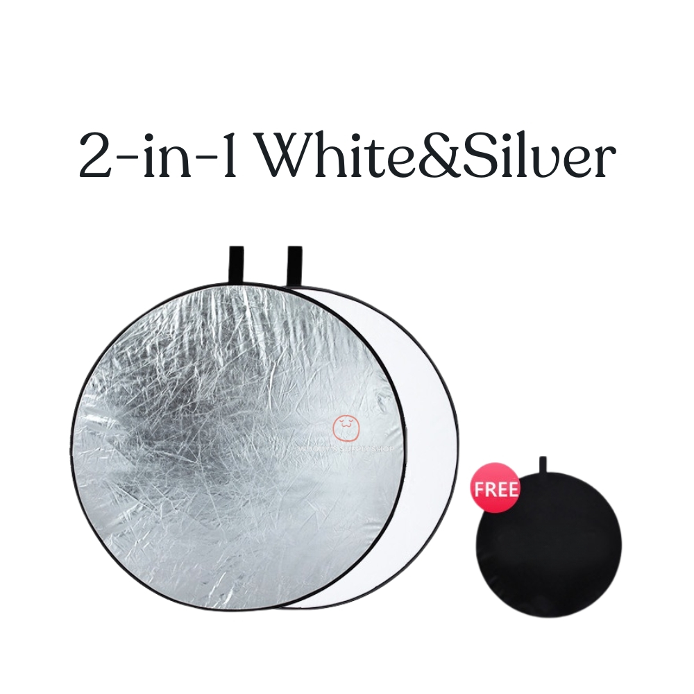 (A4 Size) 3-in-1 Light Reflector Photography Cardboard 29.5 x 21cm ...