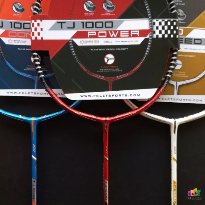 FELET TJ1000 POWER/CONTROL/SPEED BADMINTON RACKET | Shopee Malaysia