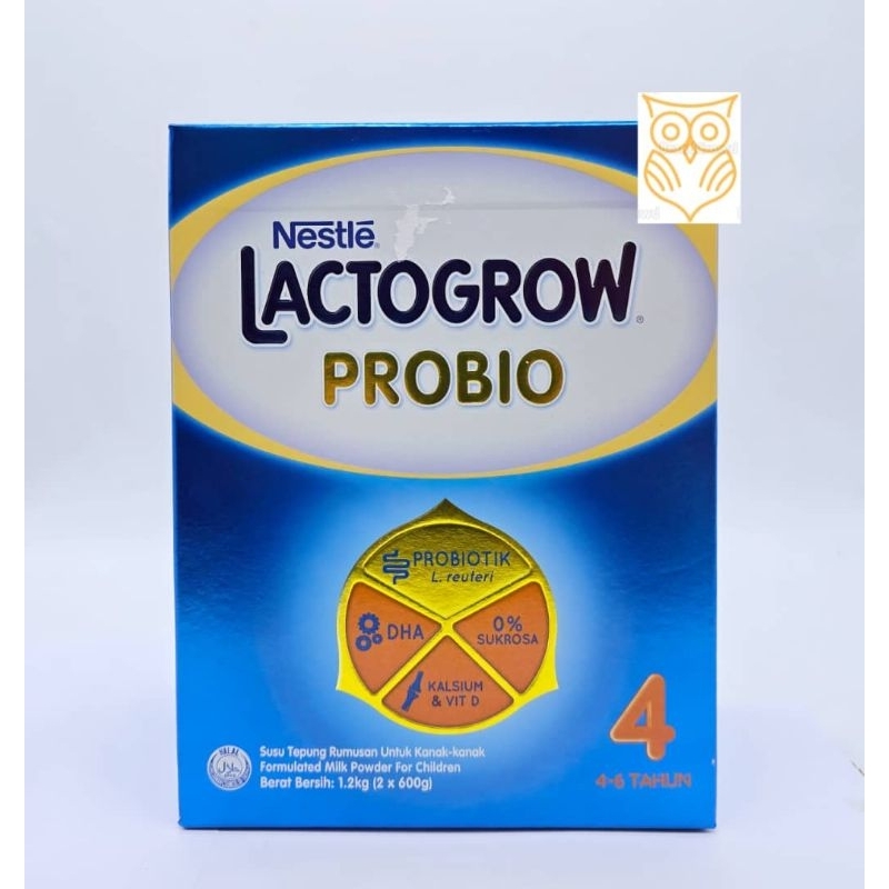 Nestle Lactogrow Probio Step 4 (4-6 years) 1.2kg | Shopee Malaysia