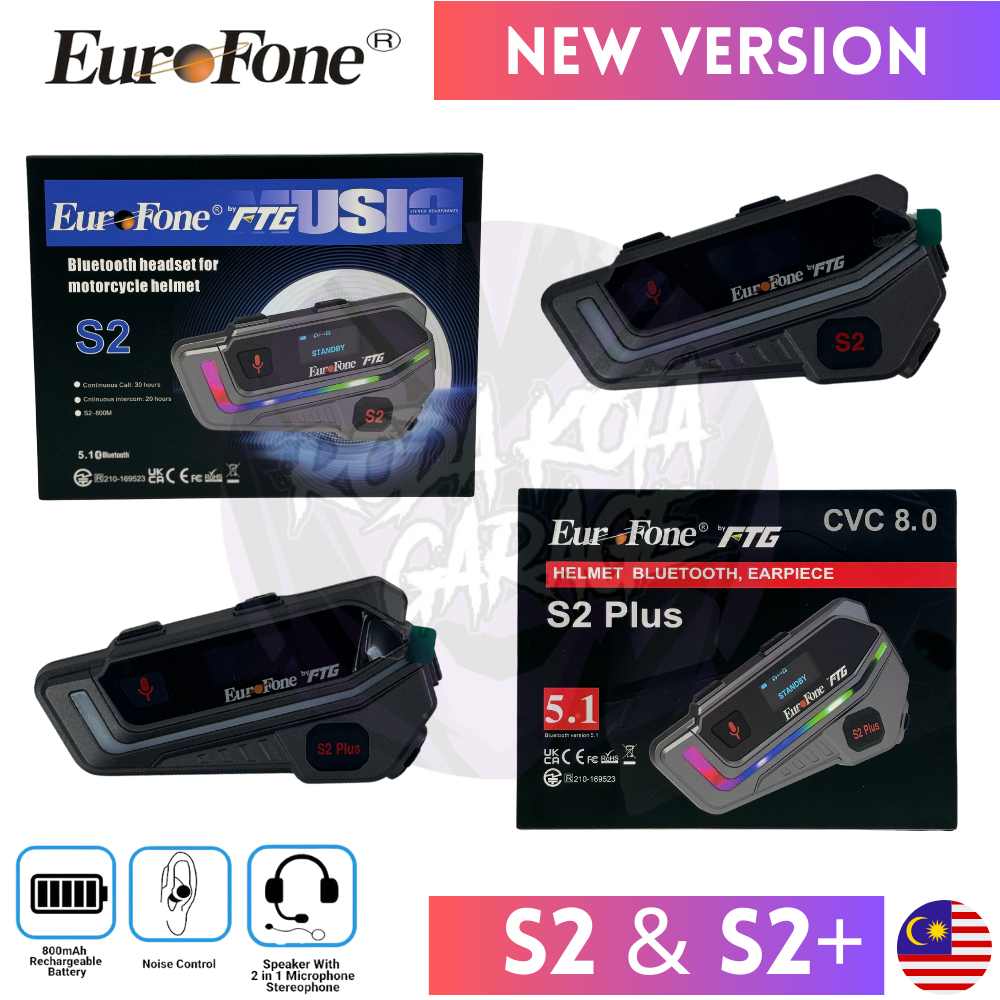 Eurofone S2 / S2+ Intercom New Version | Shopee Malaysia
