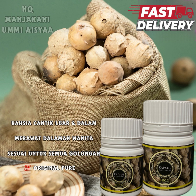 Hot Item | Kapsul Manjakani | Original Homemade | Produk Kampung ...