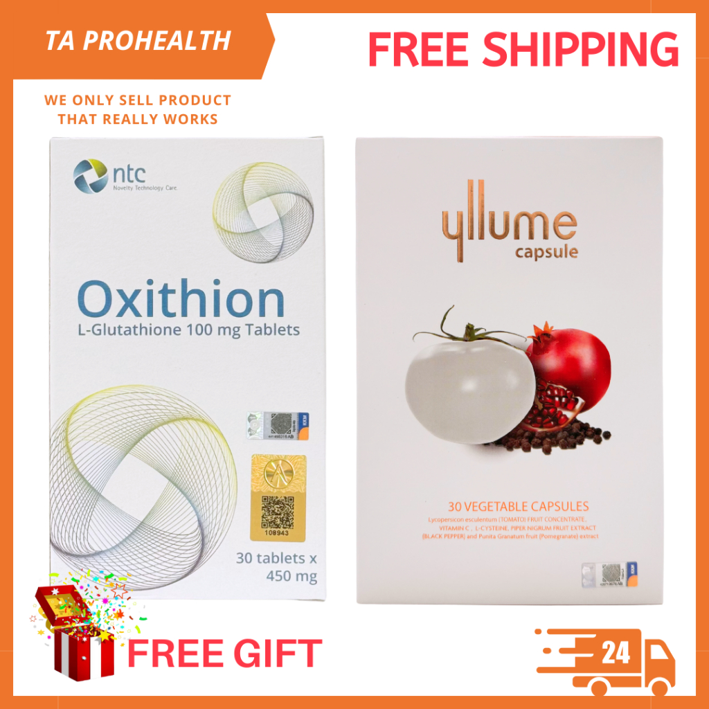 Oxithion Sublingual Tablets 30s + Yllume Ultimate Illuminating Complex ...