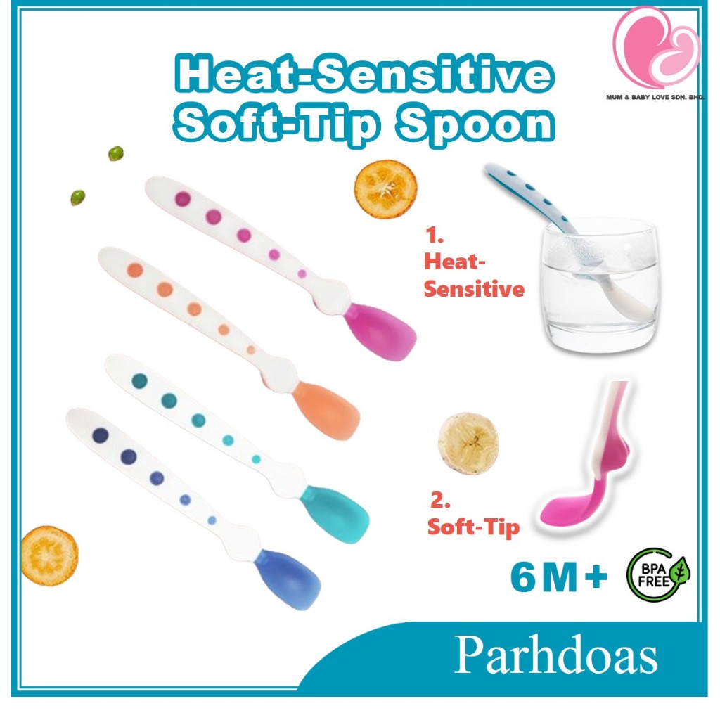 Parhdoas Heat Sensitive Easy Soft Tip Spoon | Shopee Malaysia