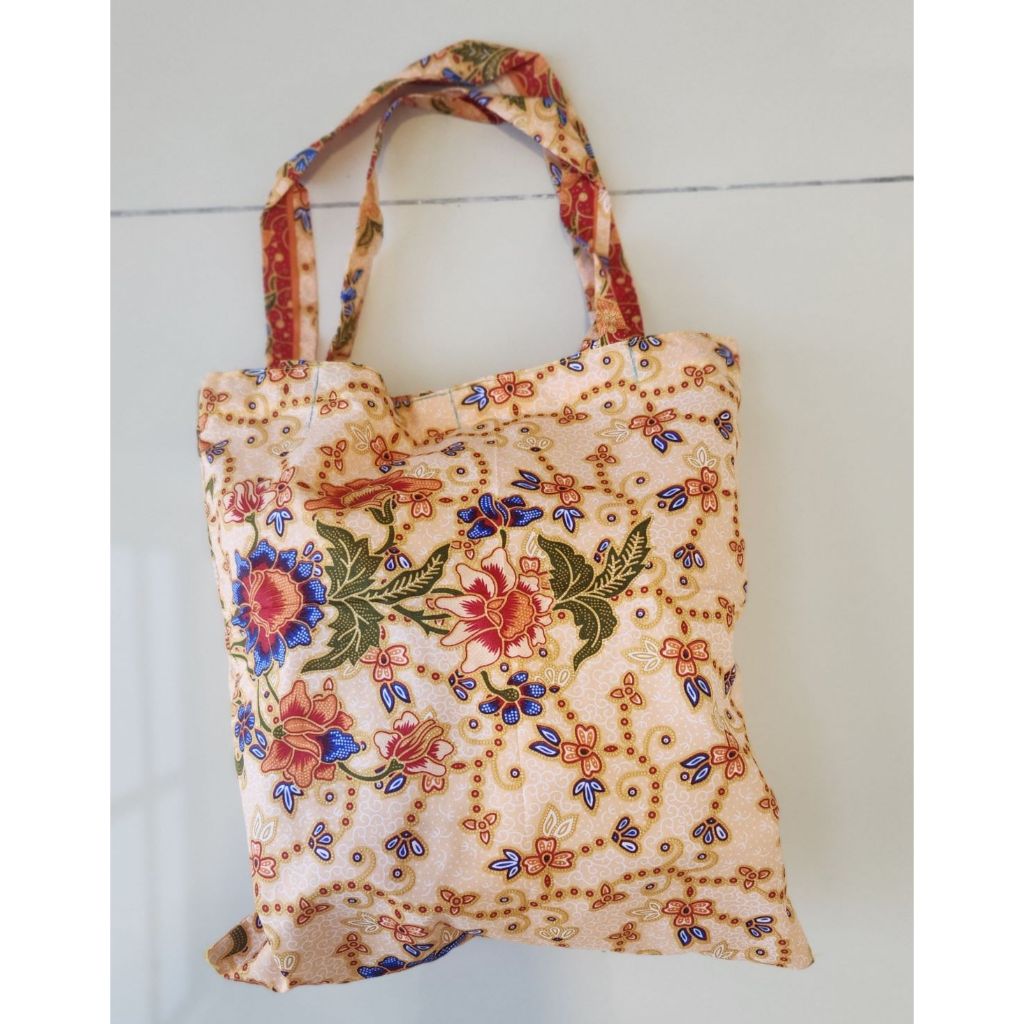 (Ready Stock) BA0048 Batik Tote Bags Batik Pouch Women Handmade ...
