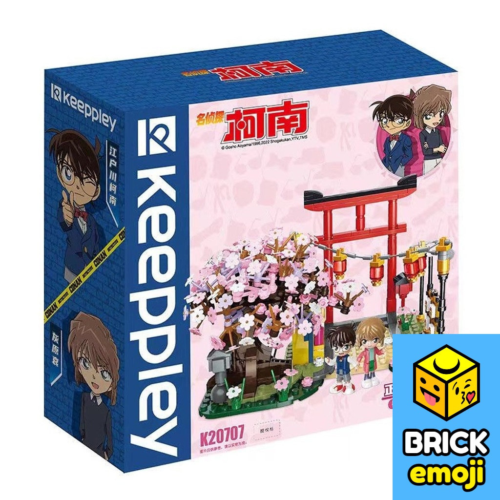 Keeppley K20707 Detective Conan Cherry Blossom Viewing | Shopee Malaysia