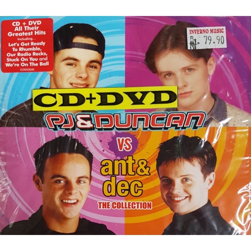PJ & Duncan vs Ant & Dec (CD+DVD) | Shopee Malaysia
