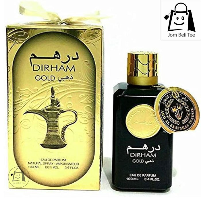 Dubai Original "Dirham Gold" 100 ML prefume LATTAFA | Shopee Malaysia
