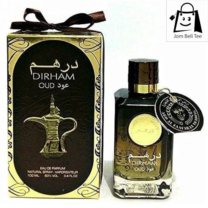 DIRHAM OUD Original From Dubai 100 ML by LATTAFA Ard Al Zaafaran ...