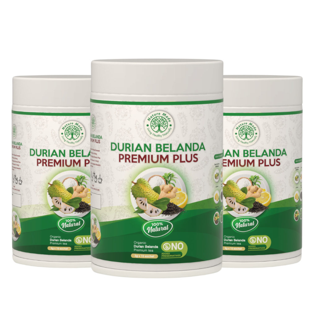 DURIAN BELANDA TEH DAUN NATURE PREMIUM PLUS TIADA LAGI SAKIT BADAN ...