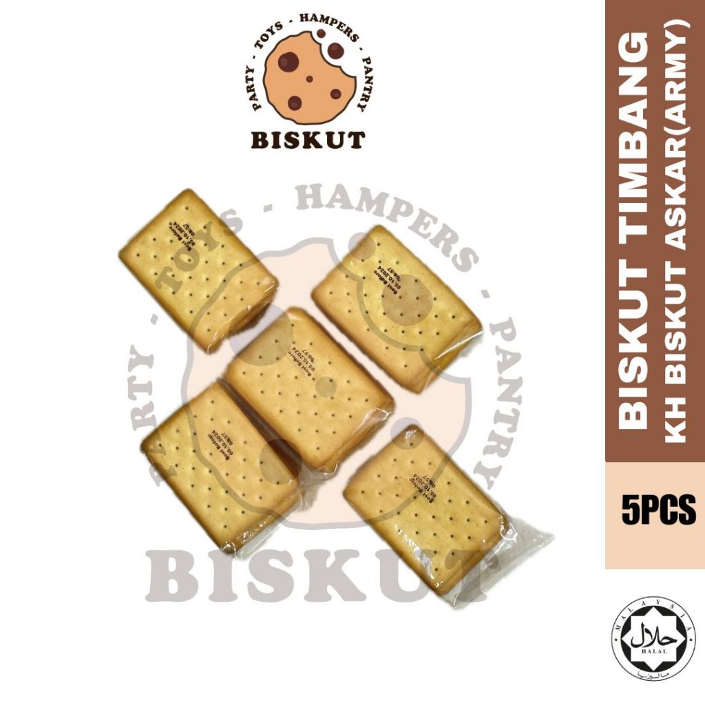 [BISKUT TIMBANG] Biskut Askar 5pkt (Army) / 兵饼 5pkt | Shopee Malaysia